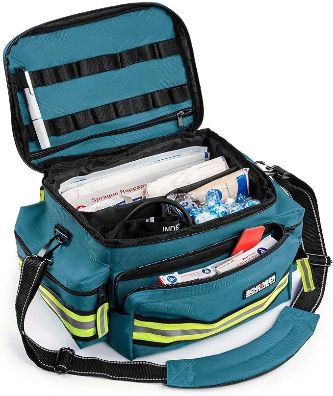 First Responder Bag | Fully-Stocked Professional Essentials EMT/EMS ...