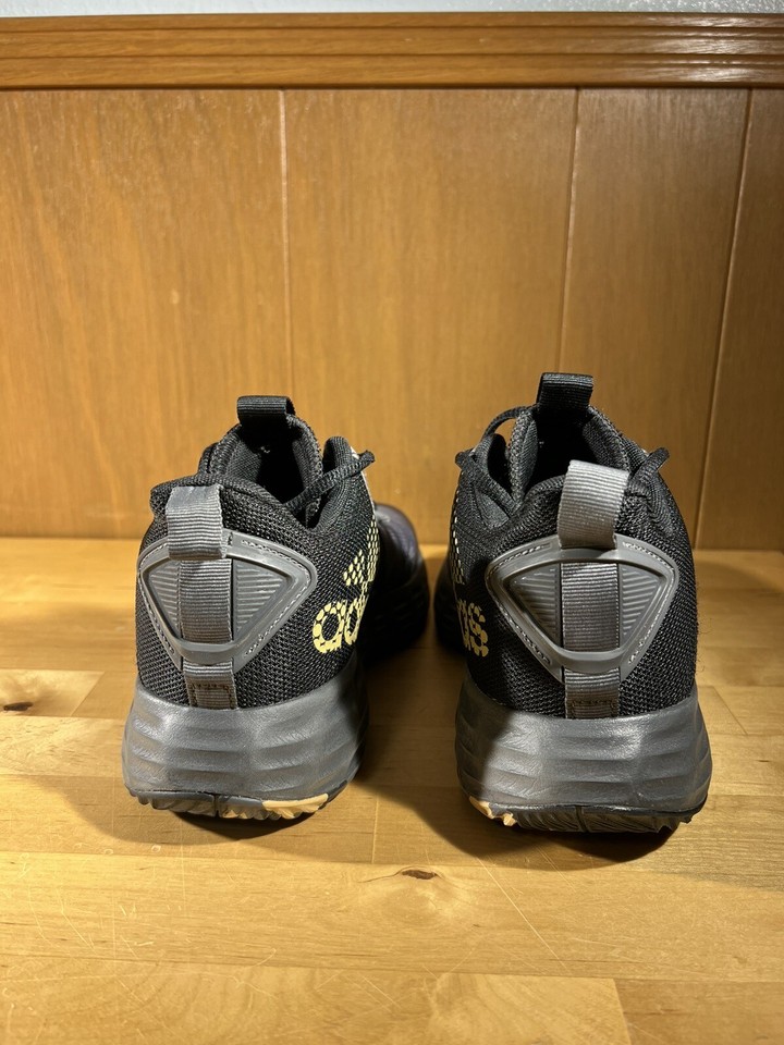 Mens Size 6.5- adidas Light motion black and gold PGD-789006 Sneakers ...