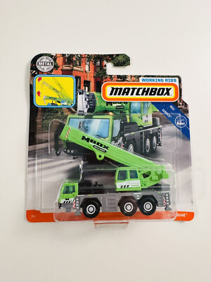 Matchbox Working Rigs MBX Crane Metal Green Mbox Realrigs 2018 | eBay