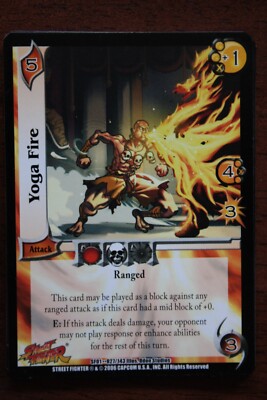 UFS Street Fighter Attack- "Yoga Fire" Set SF01 | eBay