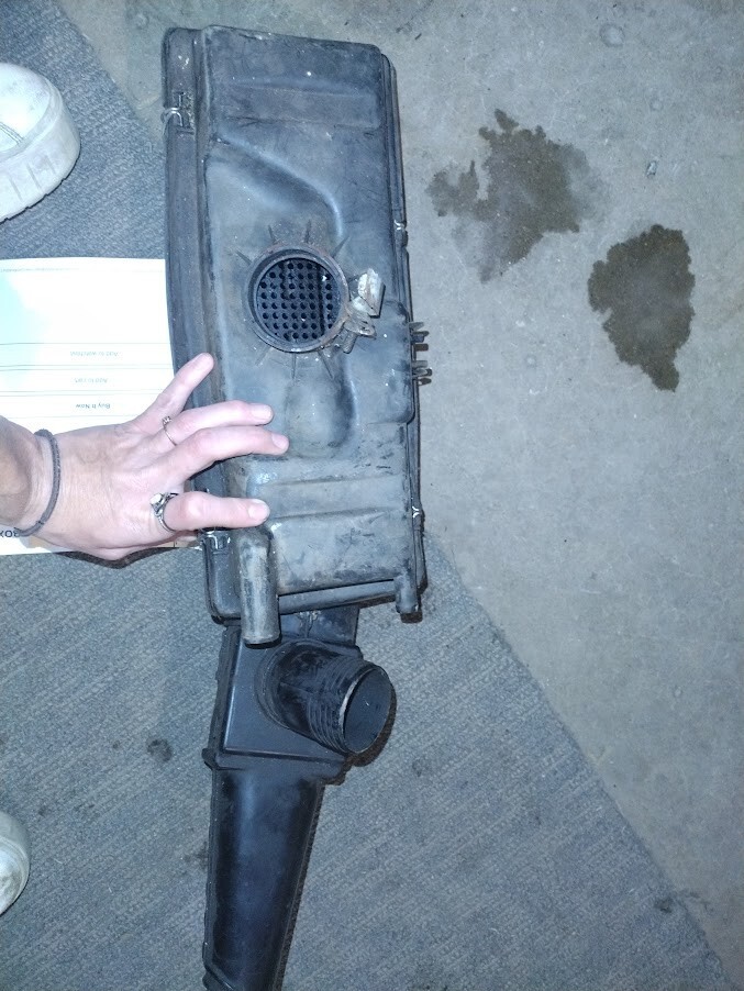 1973-1974 Volkswagen Beetle Air Cleaner Box Assembly Genuine OEM ...