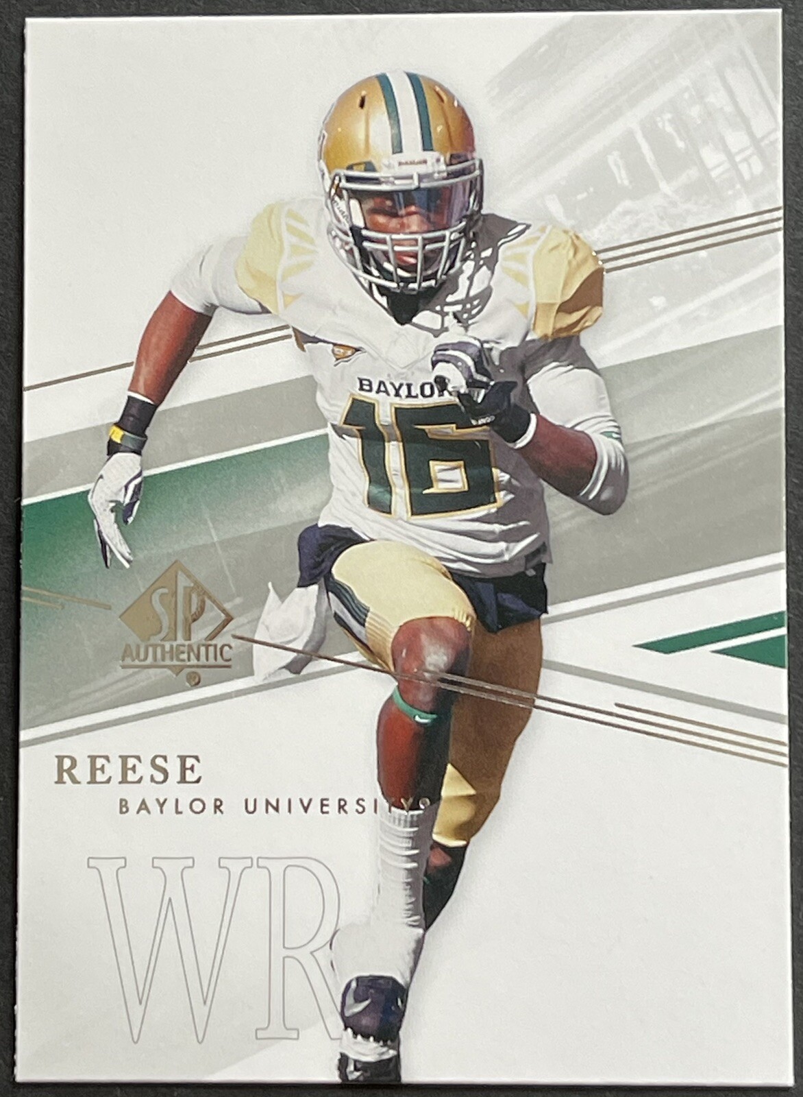 2014 SP Authentic #82 Tevin Reese Baylor Bears | eBay