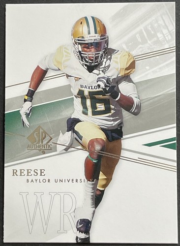 2014 SP Authentic #82 Tevin Reese Baylor Bears | eBay