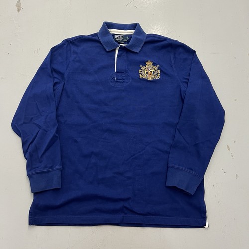 Polo Ralph Lauren Shirt Long Sleeve Bleeker Equestrian Logo Pony Crest ...