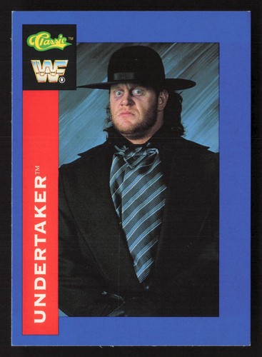 Undertaker 1991 Classic WWF Superstars Rookie #64 EX b | eBay
