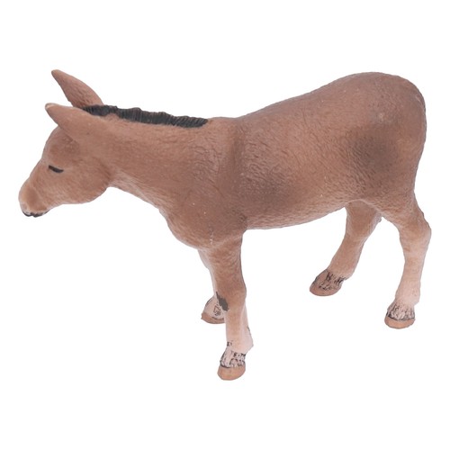 New Wild Donkey Simulation Animal Toy Statue Baby Educational Plastic ...
