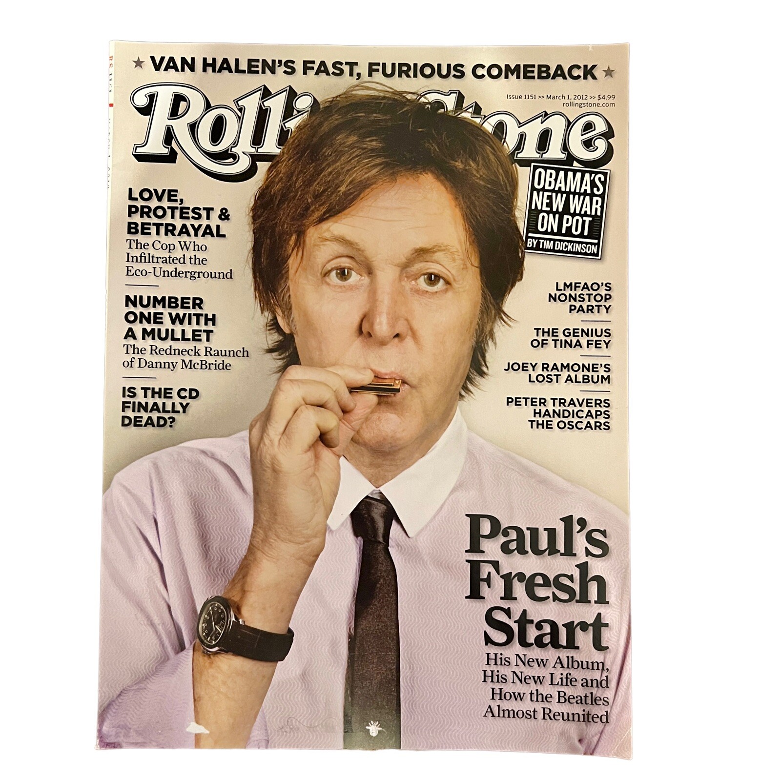 Rolling Stone Magazine Issue 1151 March 1 2012 Paul McCartney | eBay