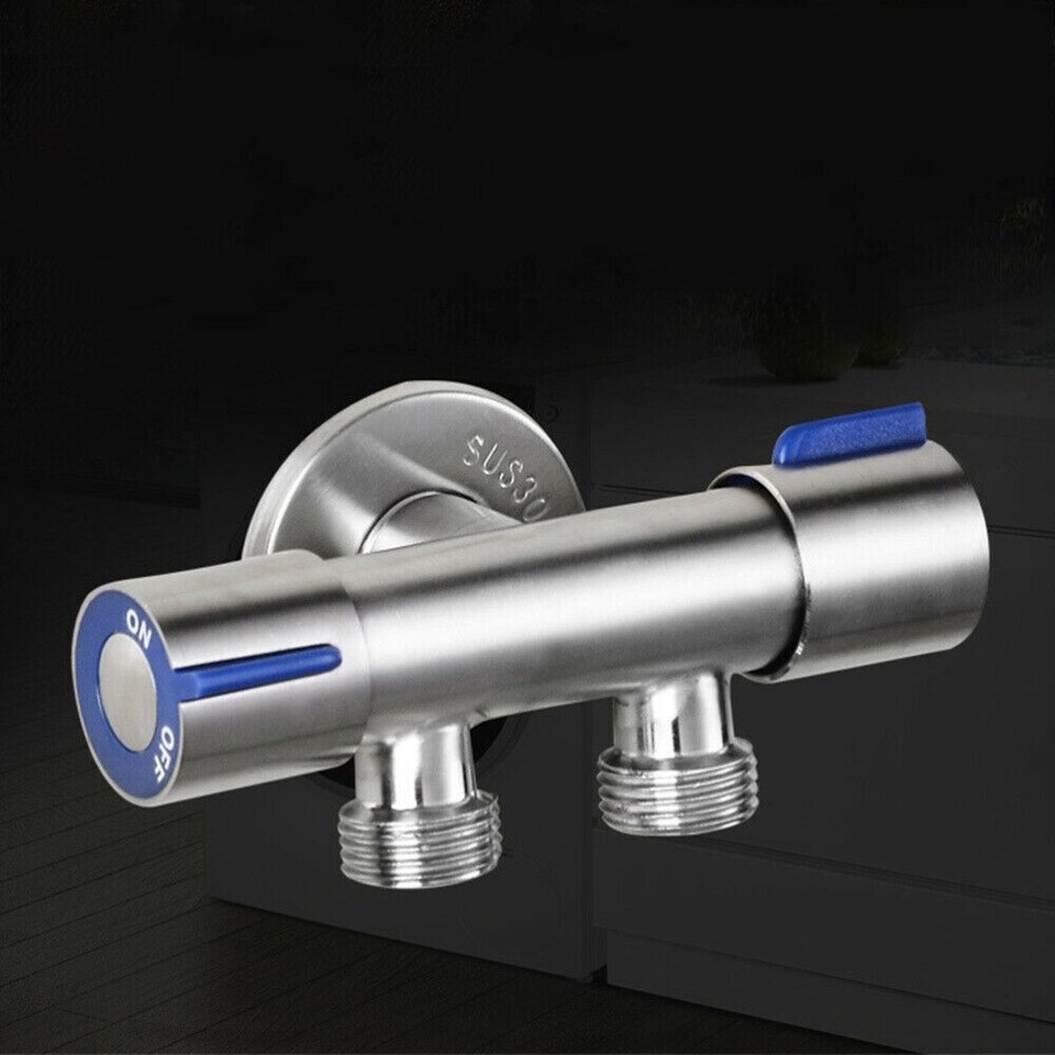 Faucet Faucet Fixtures Plumbin Stainless Steel Washing Machine Bathroom ...