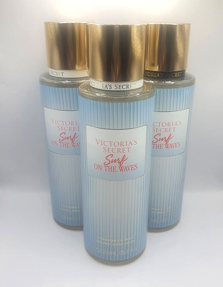 VICTORIA'S SECRET SURF ON THE WAVES BODY MIST 8.4 FL OZ (SET OF 3) | eBay