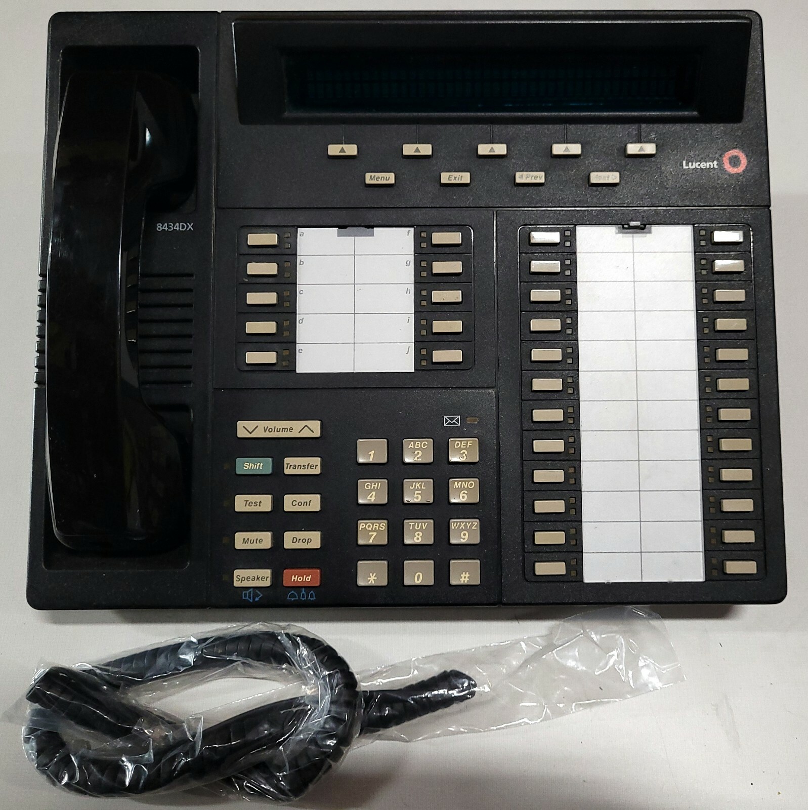 AT&T Lucent Avaya Definity 8434DX Digital Phone 107239436 8434D02A-003 ...