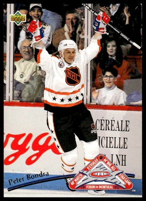 1992-93 Upper Deck All-Star Locker Series #1 Peter Bondra | eBay
