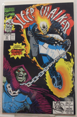 SLEEPWALKER #11 (1992) Ghost Rider, Bob Budiansky, Brett Blevins ...