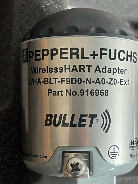 PEPPERL & FUCHS WHA-BLT-F9D0-N-A0-Z0-EX1 Bullet WirelessHART Adapter ...