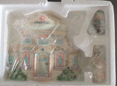 Precious Moments Village Collection Angels of Mercy Hospital 1996 ...