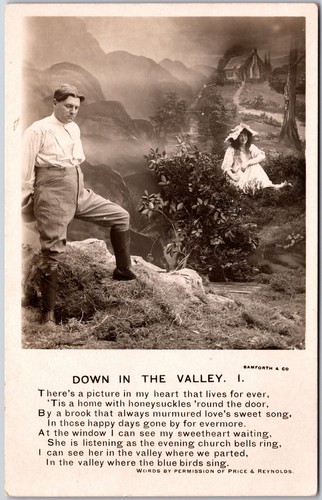"Down In The Valley" Little Poem Couple Romantic Real Photography ...