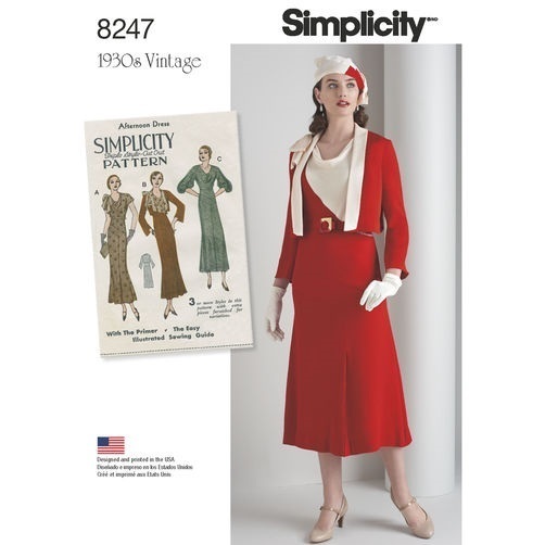 OOP Vintage Retro Simplicity Sewing Pattern Misses Dresses Size New ...