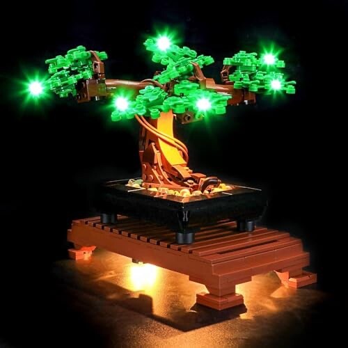 Bricklight Led Light kit for LEGO 10281 Icons Bonsai Tree - green | eBay UK