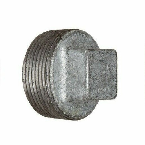 1 1/2" BSP GAL MAL SQUARE HEAD PLUG GALVANISED 40mm BSP MALE THREAD | eBay