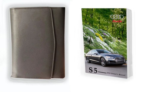 2018 Audi S5 Owner's Manual Factory Glovebox Book | Paper | United States