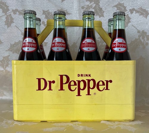 VINTAGE 12oz DR PEPPER 8-PACK CARRIER | eBay