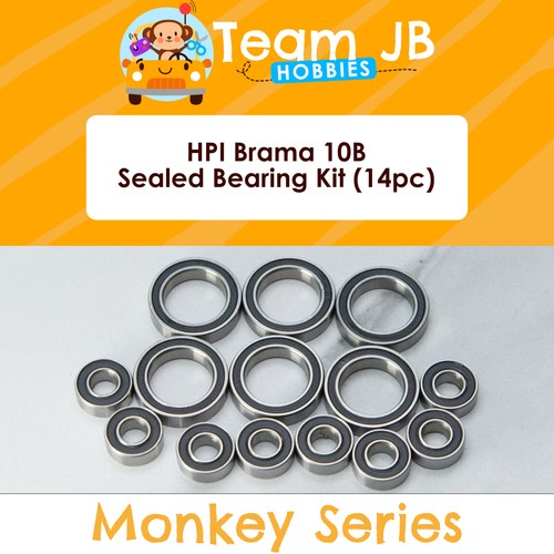 HPI Brama 10B - 14 Pcs Rubber Sealed Bearings Kit | eBay