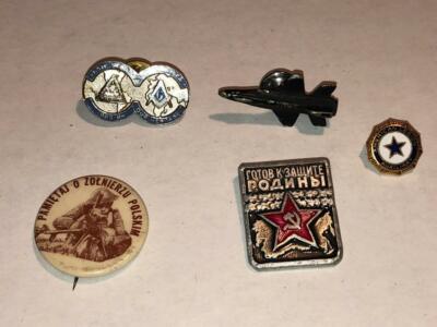 5 War & American Culture Enamel Pins free mason military ww2 communism ...