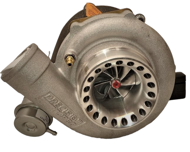 Precision Turbo 6062 Ball Bearing SP w/Buick 3-bolt inlet .63 A/R HD ...