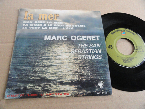 DISQUE 45T DE MARC OGERET " LA MER " | eBay
