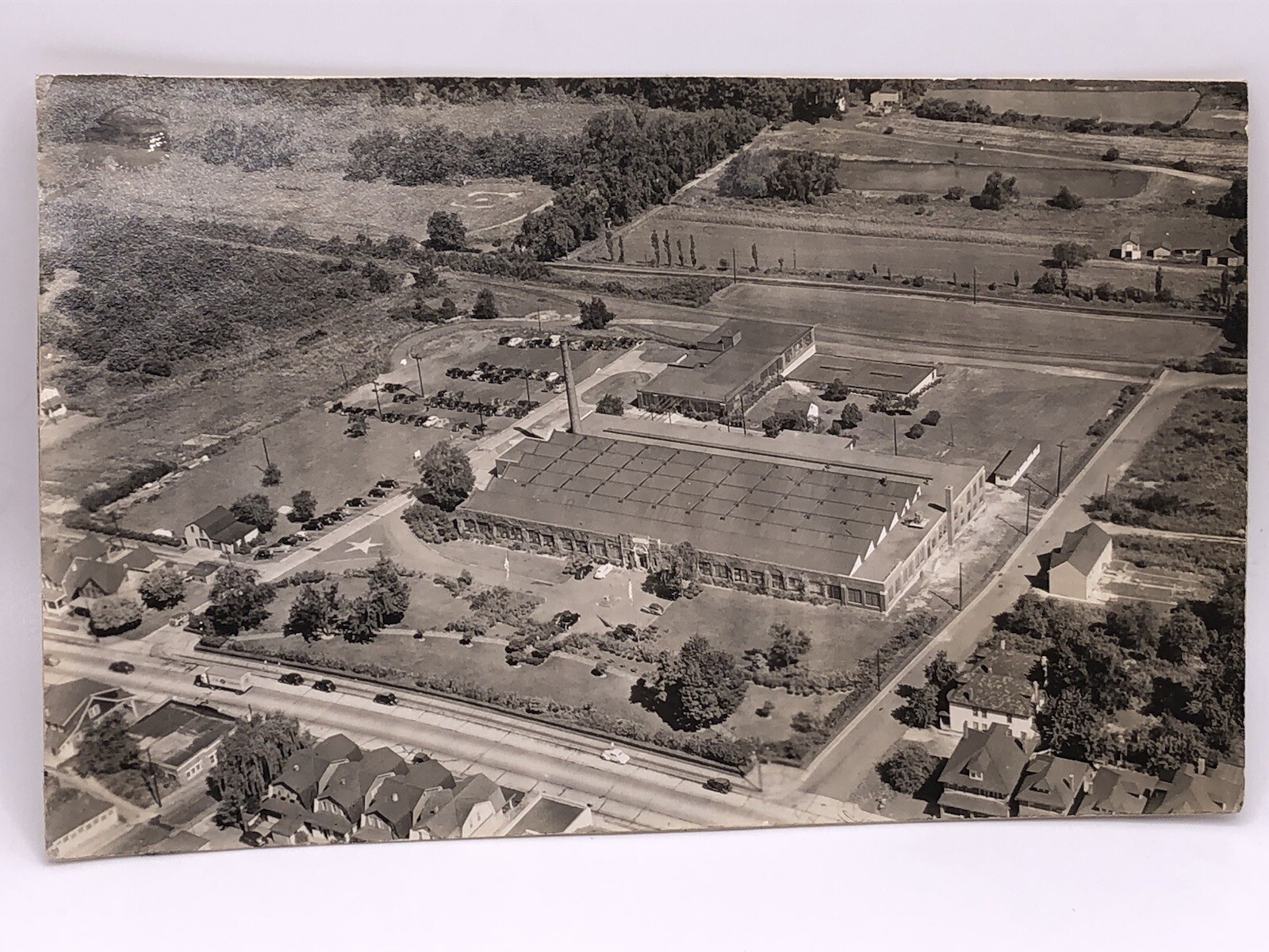 Postcard Easton Pennsylvania Aerial View of Mack Printing Company Real ...