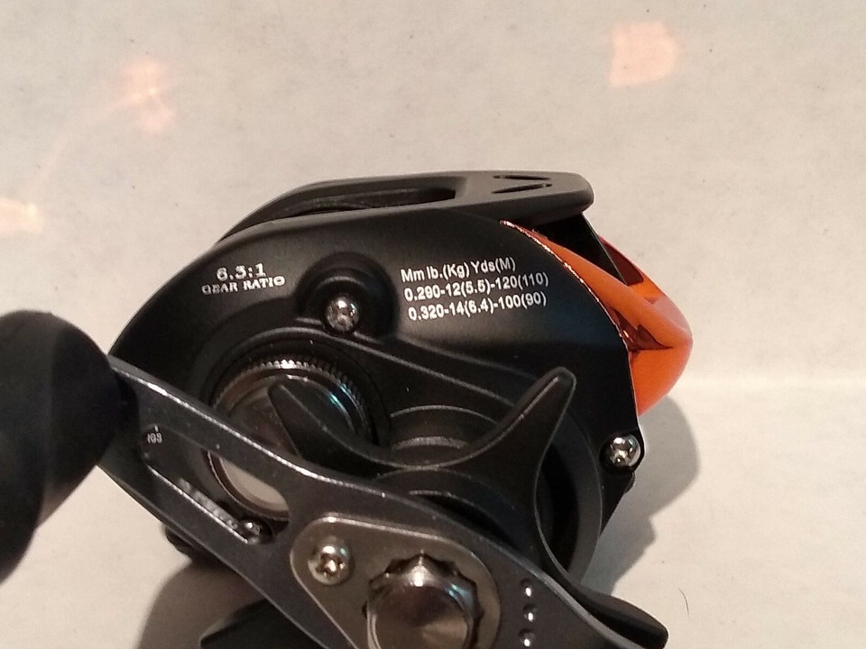 Reel Speed Low Profile Baitcasting Fishing High Right Hand Reel 11bb ...