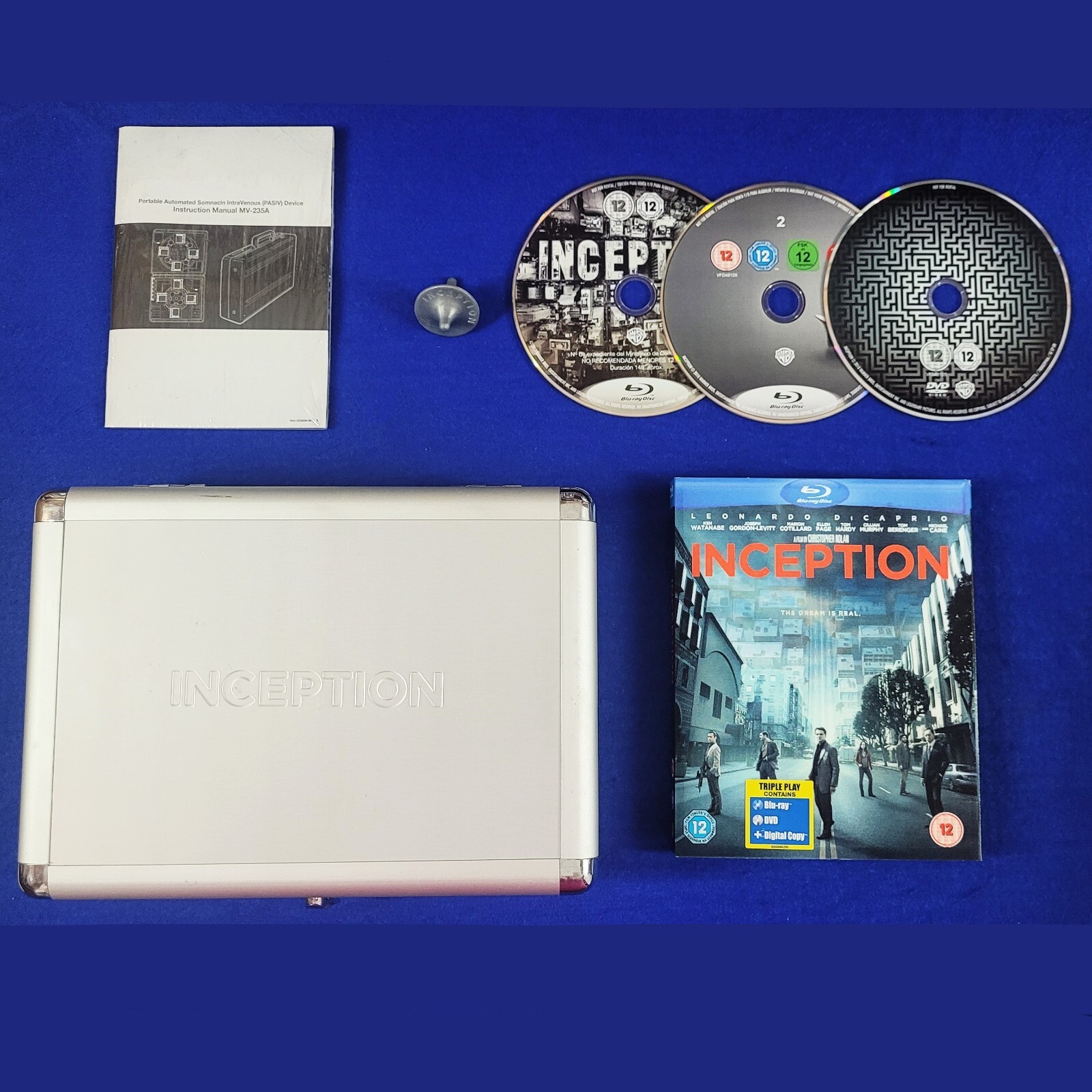 blu-ray INCEPTION Limited Dream Machine Briefcase Edition *x ZAVVI ...