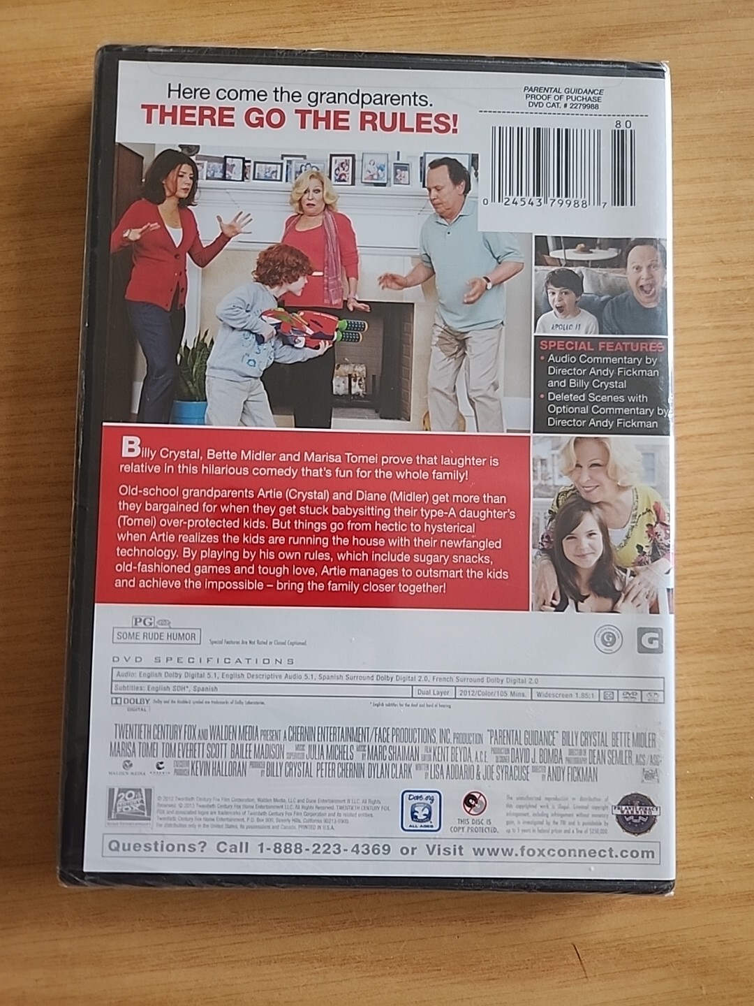 Parental Guidance (DVD, 2012) NEW- N5 24543799887 | eBay