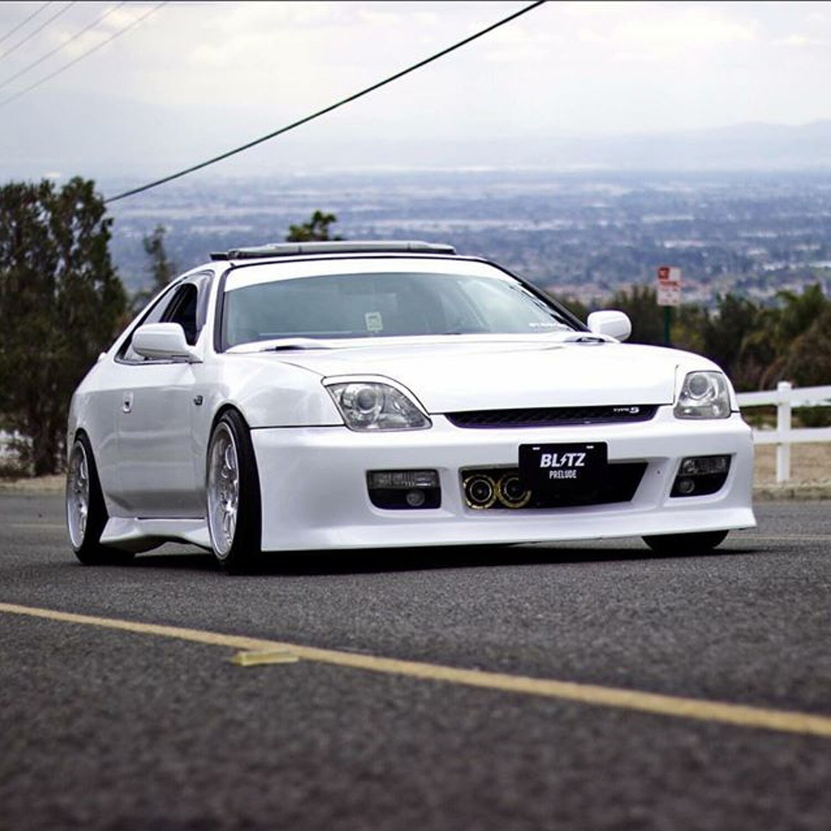 Honda Prelude 5th Gen White