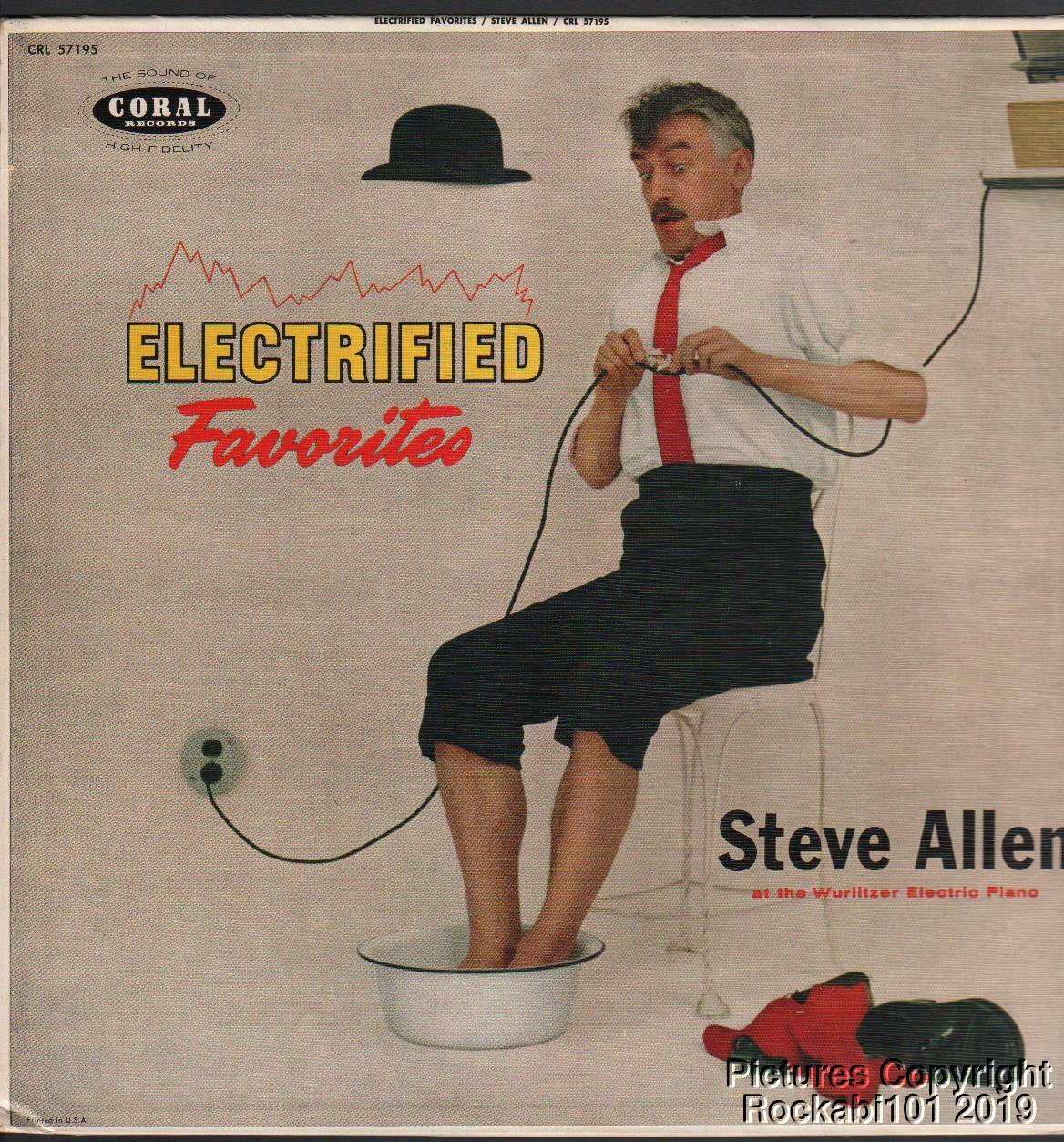 1958 Steve Allen Jazz Pop LP ( Electrified Favorites) | eBay