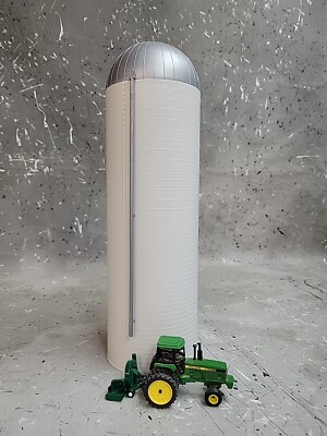 1/64 Custom scratch built Plastic 20x60 Silver Stave Silo | eBay