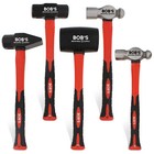 BISupply 5 Piece Hammer Set Mechanic Tool Kit - Nail Hammer Shop ...