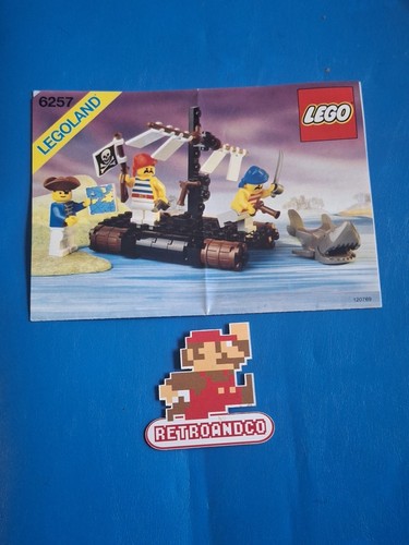 lego Legoland Pirates Vintage Set 6257 Notice | eBay