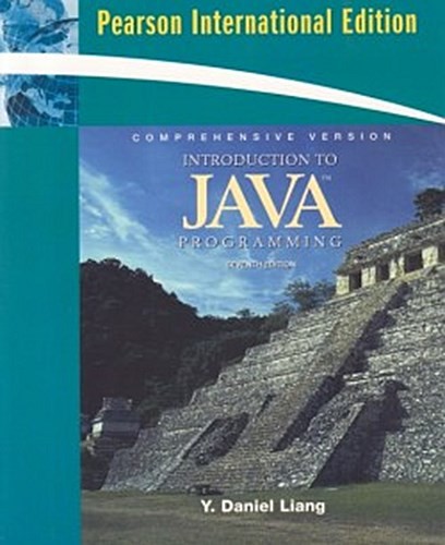 Introduction to Java Programming Y. Daniel Liang 9780136059660 | eBay.de