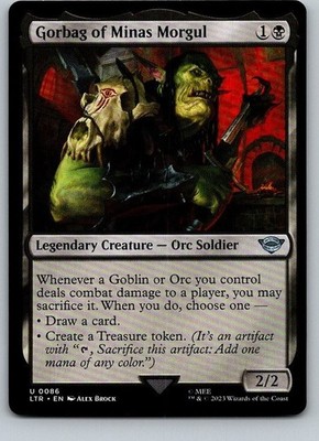 Gorbag of Minas Morgul – LTR – – 86 – MTG | eBay