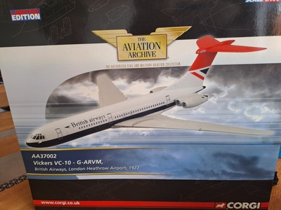 Limited Edition Vickers Vc -10-g-ARVM. British Airways, London 1977 ...