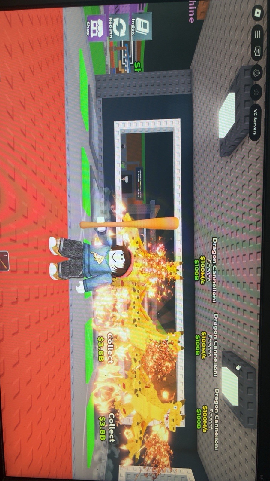 Steal a Brainrot Dragon Cannelloni Pasta Dinnerware 100m/Sec | eBay