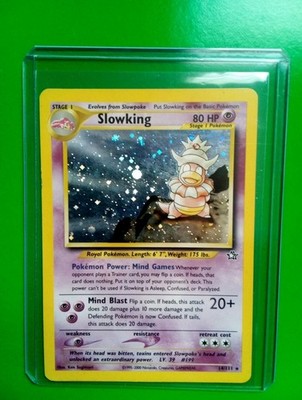 Slowking 14/111 Neo Genesis Unlimited Pokemon Card Holo Rare | eBay