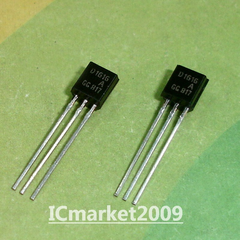 10 PCS 2SD1616A TO-92 2SD1616 D1616A D1616 NPN Epitaxial Silicon ...