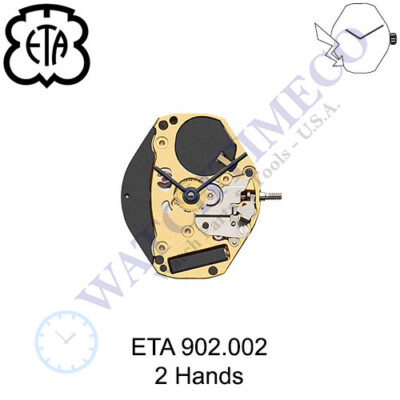 Genuine ETA 902.002 Watch Movement Swiss 2 Hands | eBay