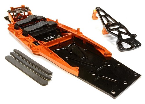 Billet Machined Complete LCG Chassis Conversion Kit for Traxxas 1/10 ...