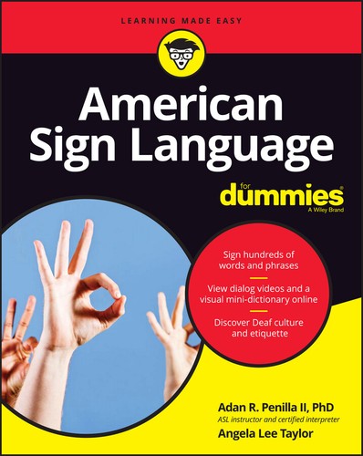 NEW BOOK American Sign Language For Dummies with Online Videos by Adan ...