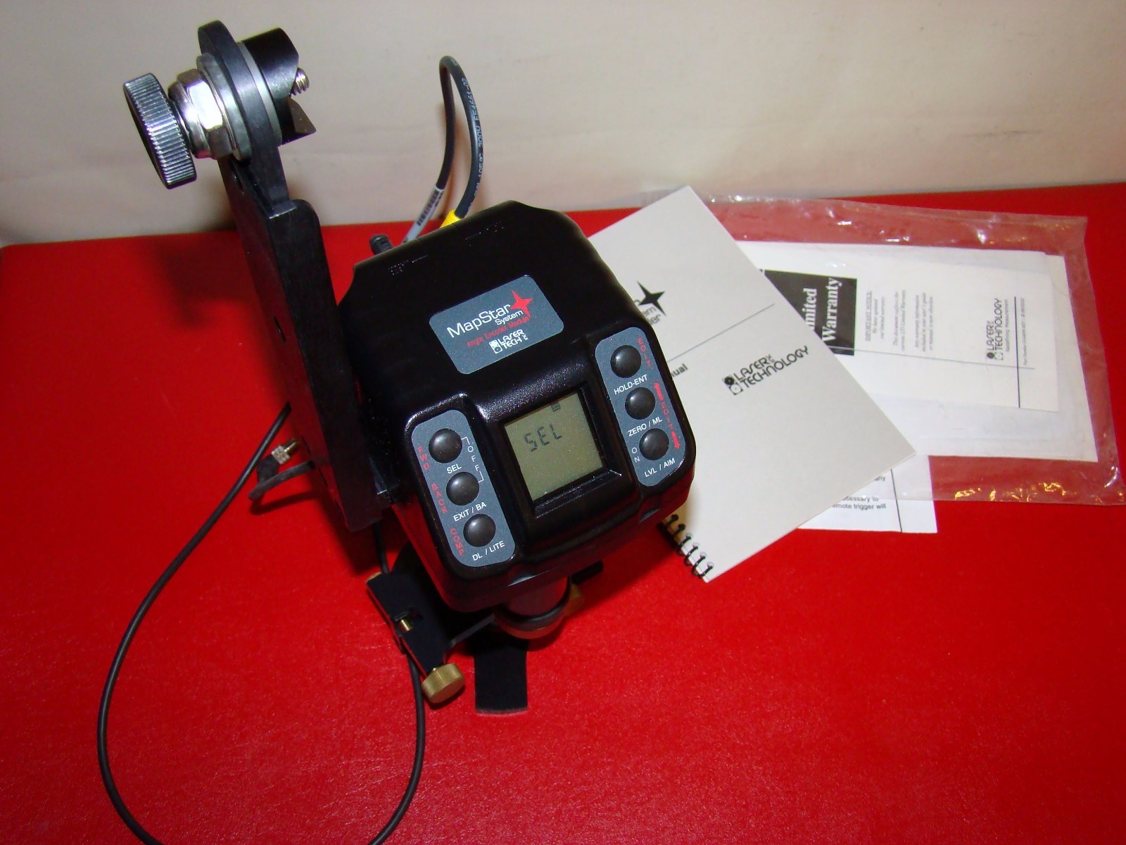 LTI LASER TECHNOLOGY MAPSTAR ANGLE ENCODER 3D MAP HP 48X ACCIDENT ...