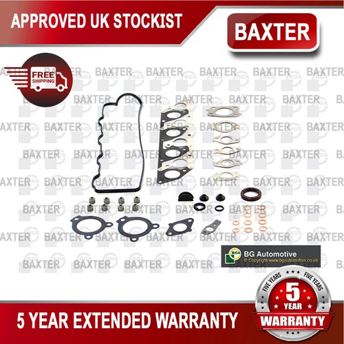 Fits Mitsubishi L200 2.4 D 2.5 TD Baxter Cylinder Head Gasket Set ...