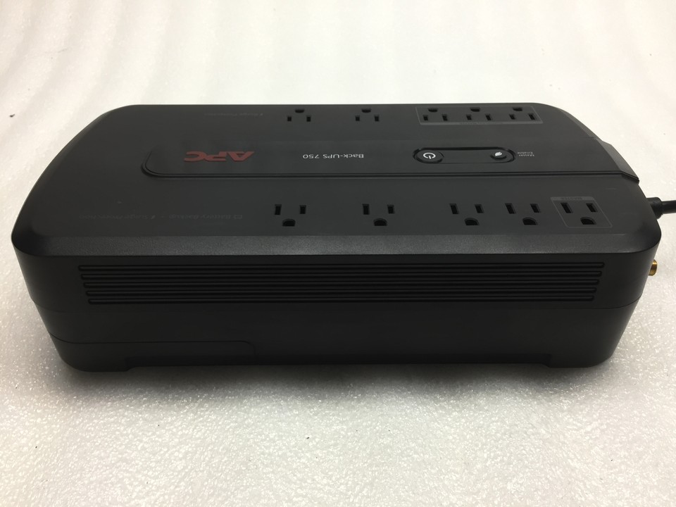 APC Back-UPS ES 750 Battery Backup & Surge Protector BE750G TESTED NO ...