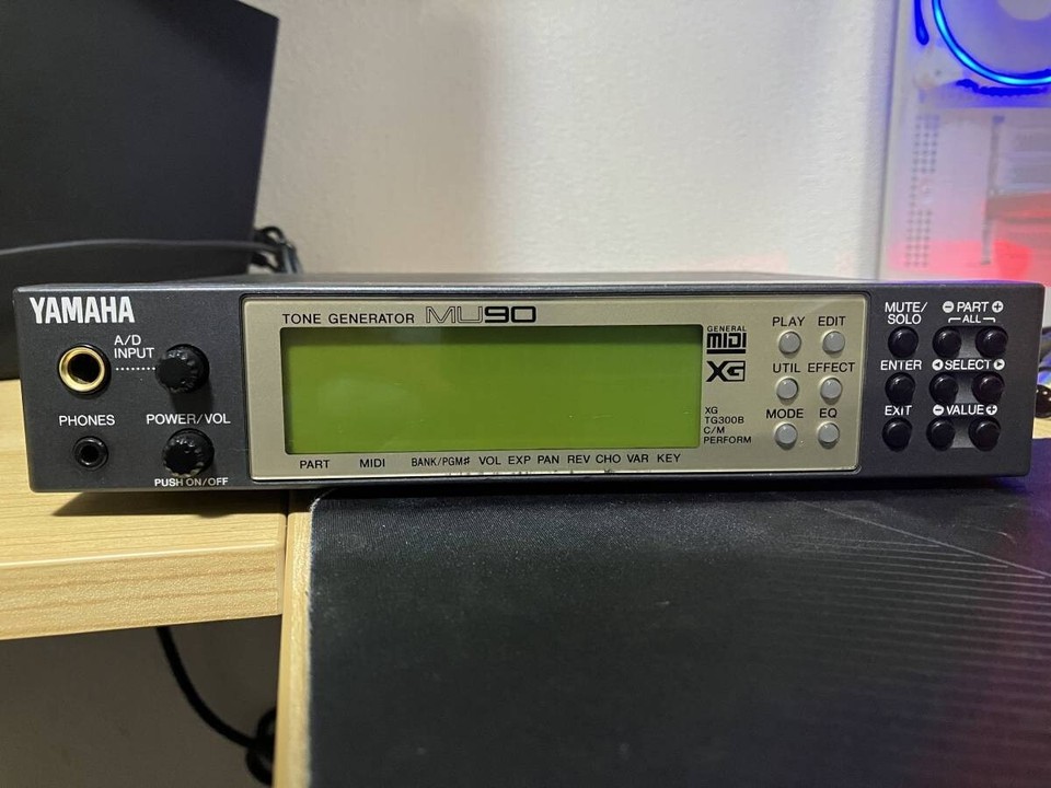 Yamaha MU90 Tone Generator DTM Midi Sound Module | eBay